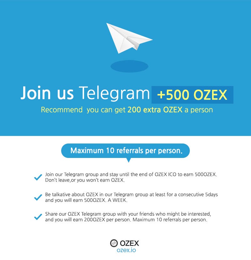 Telegram PART. Telegram Airdrop 25M | by OZEX | OZEX | Medium