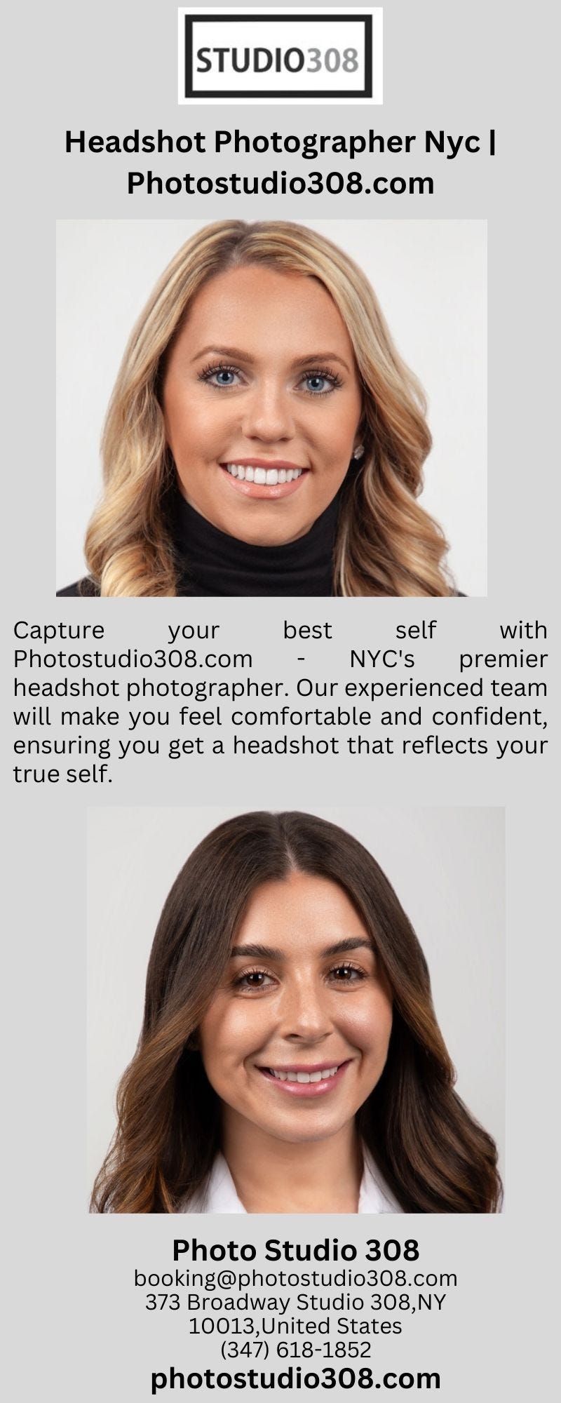 Headshot Photographer Nyc | Photostudio308.com - Photo Studio - Medium