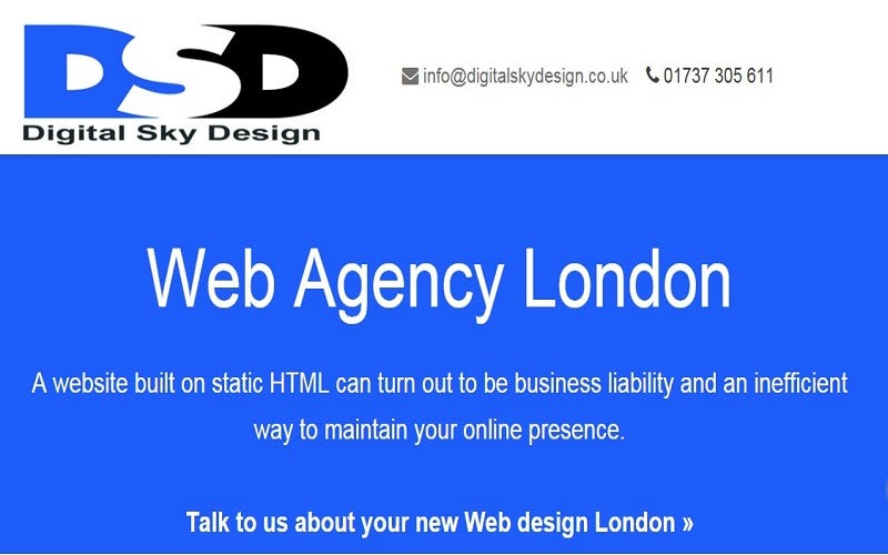 London Web Design Agency — This Will Definitely Help You to Attain Best ...