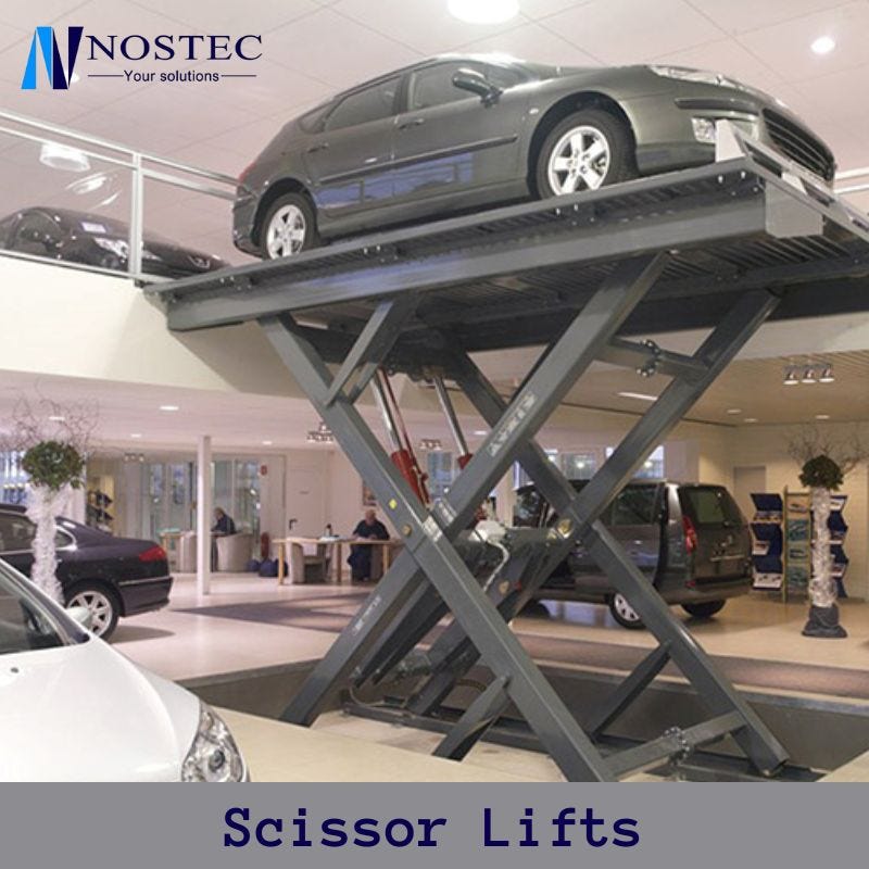 Get Smooth & Reliable Solutions With Garage Scissor Lifts | Nostec Lift ...