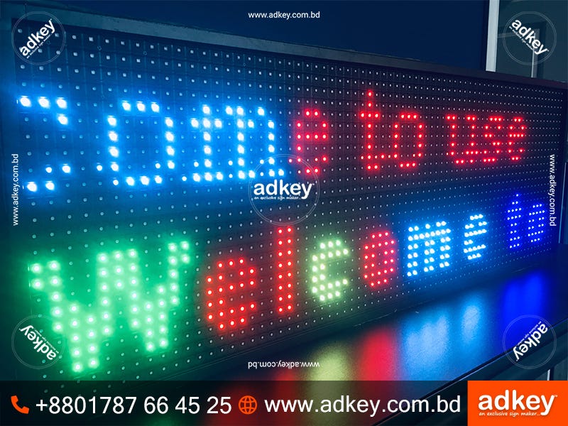 LED Sign bd Neon Sign bd Nameplate Shop Sign Led Sign Board led profile box Neon Sign Board LED ...