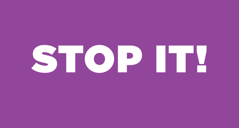 Stop it!. Have you ever visited a website or blog… | by Andy Leverenz ...