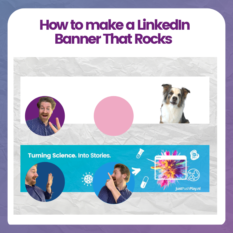 Create a LinkedIn Banner that Rocks | by Nick Veringmeier | Medium