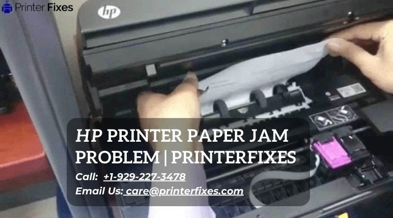 HP PRINTER PAPER JAM PROBLEM | Printerfixes | by Printer Fixes | Medium