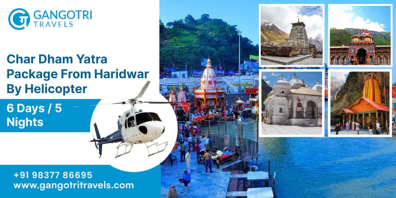 Char Dham Yatra Package From Haridwar By Helicopter: A Journey of Faith ...