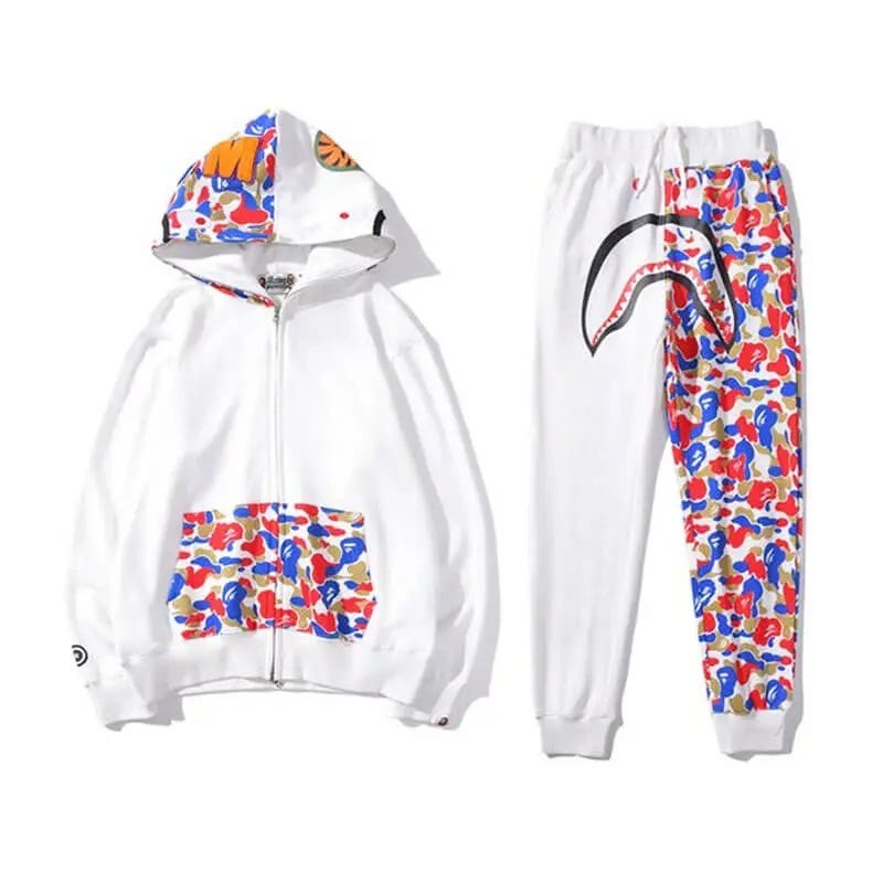 A Bathing Ape (BAPE) Shark Camouflage Sweatshirt Hoodie: A Fashion Icon ...