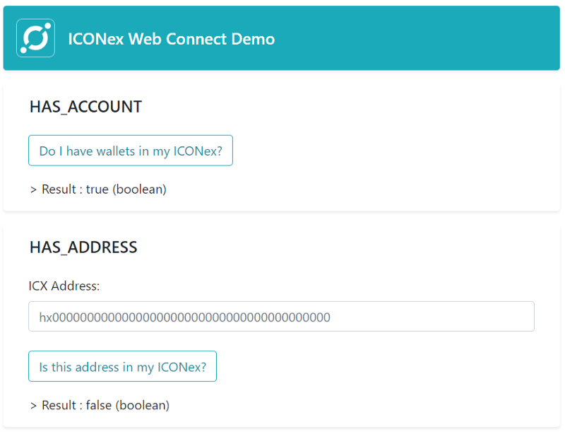 ICON Workshop — ICONex Web Connect | by icon.community [ru] | Medium