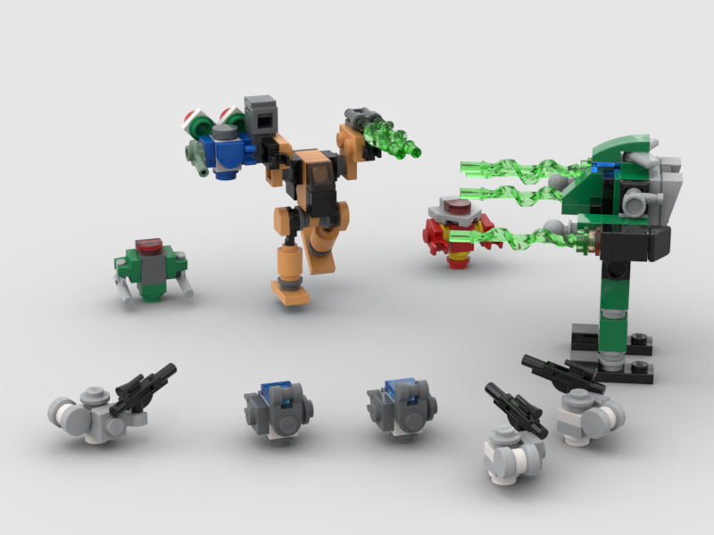 Lego Build 100 B — Infantry (Clan) | by Francisco Duarte | Medium