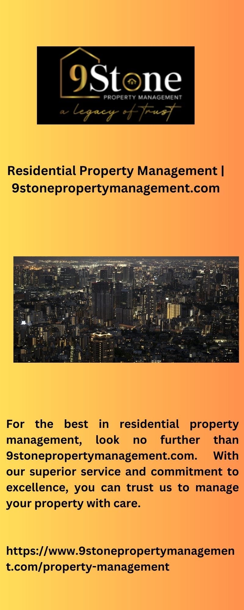 Residential Property Management | 9stonepropertymanagement.com - 9stone ...