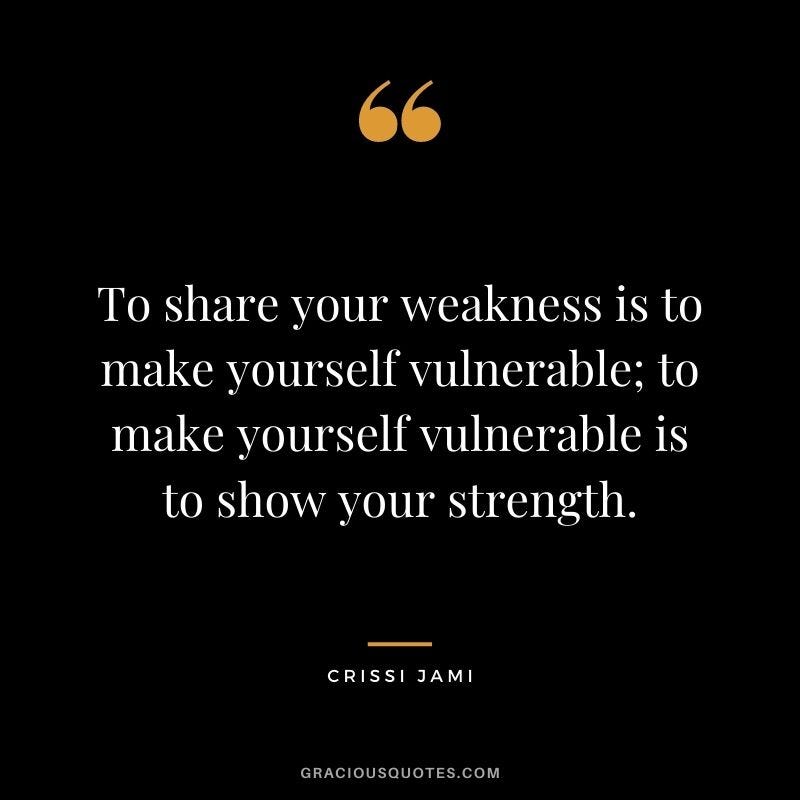 it’s okay to be vulnerable.. Vulnerability is not a curse. Showing ...