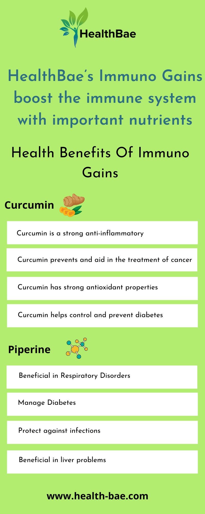 HealthBae’s Immuno Gains boost the immune system with important ...