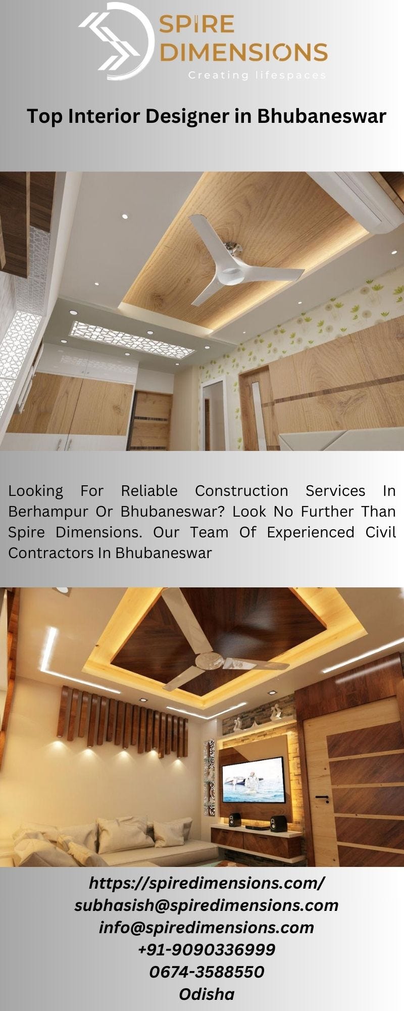 Elevate Your Space with SPIRE DIMENSIONS — Bhubaneswar’s Premier ...