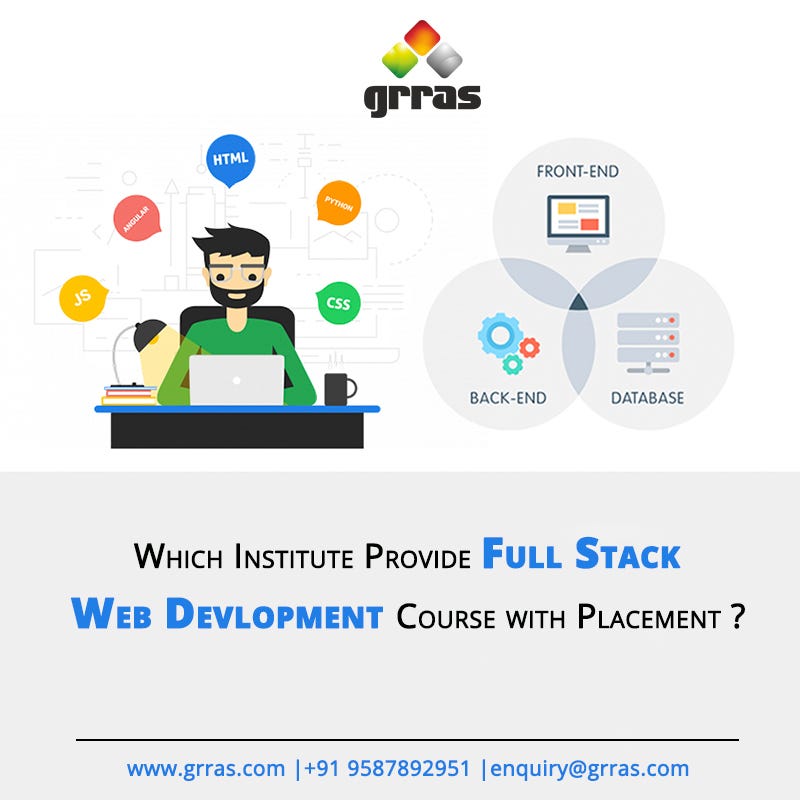 Which Institute provides Full Stack Web Development Course with ...
