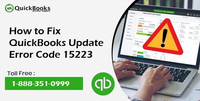 How to fix QuickBooks error code 15223? | by Lillian Martin | Medium