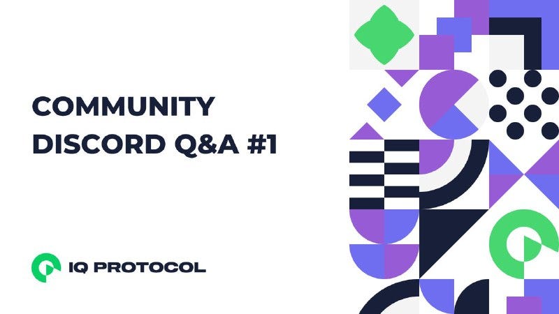 IQ Protocol AMA del 09/12/2021. Para aquellos que no pudieron asistir o ...