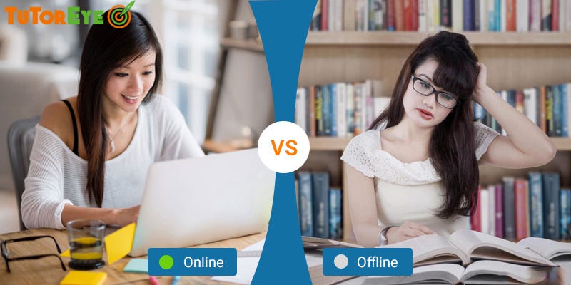 DIFFERENCE BETWEEN ONLINE TUTORING Vs OFFLINE TUTORING | by Kelley Morald | Medium