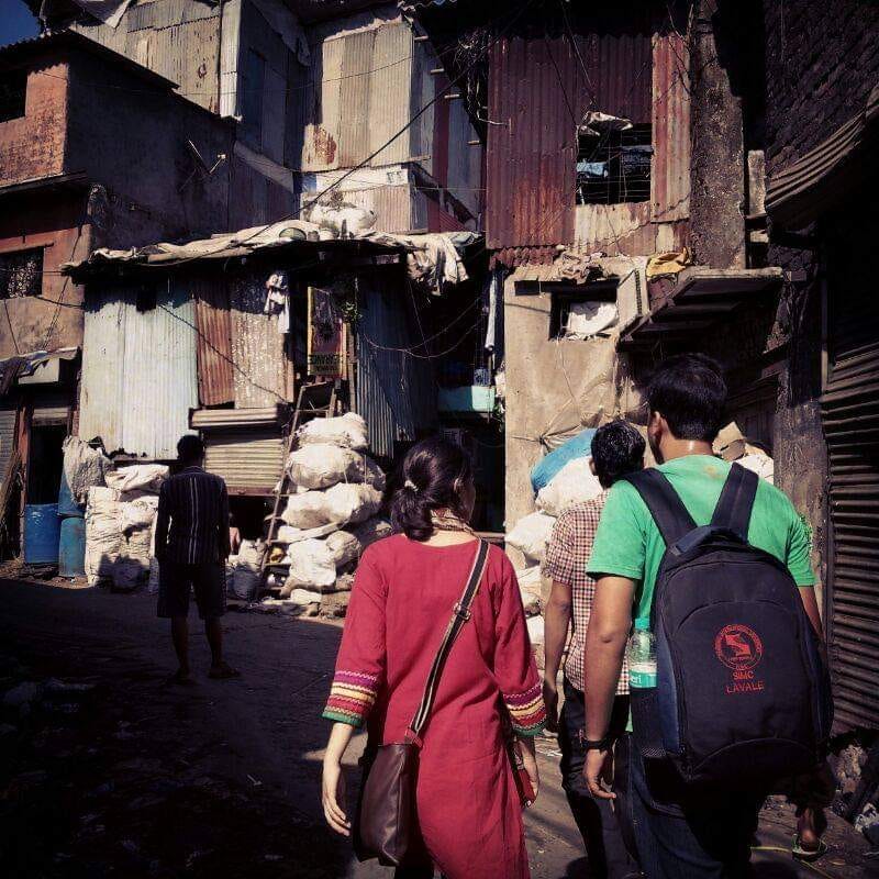 There are no beggars in Dharavi. “Why do you people keep coming here? I ...