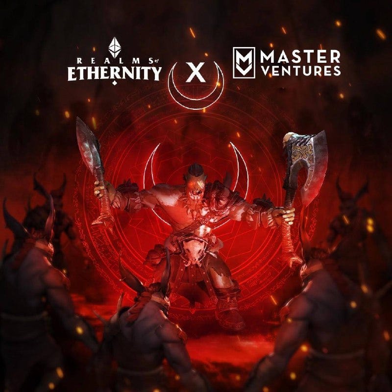 RoE X Master Ventures - Realms of Ethernity - Medium