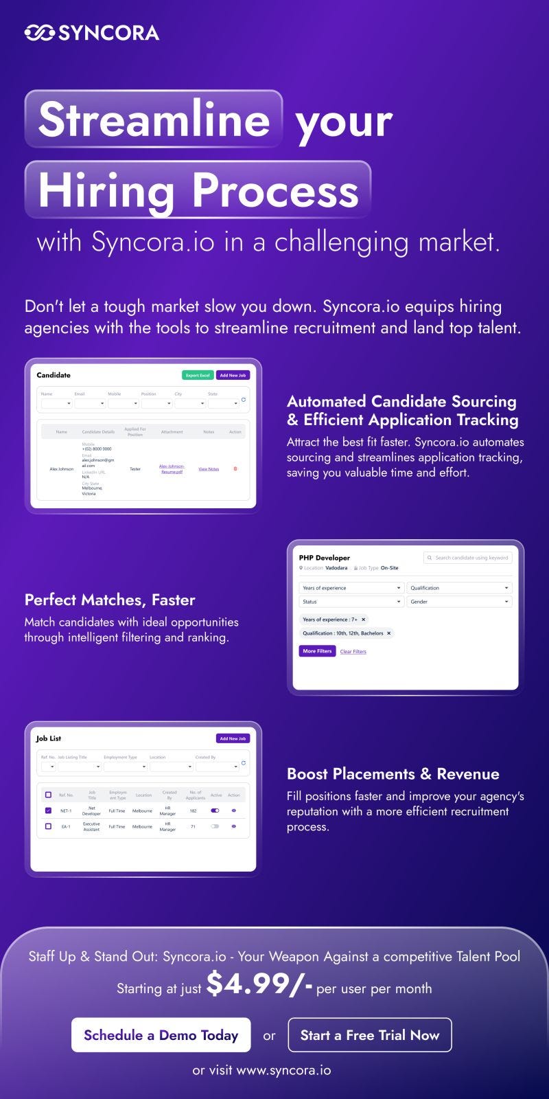 Streamline your hiring process - Syncora - Medium