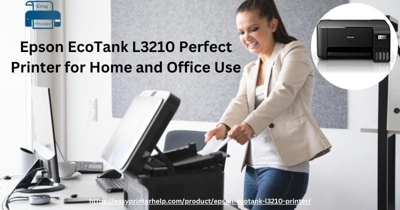 Epson EcoTank L3210 Perfect Printer for Home and Office Use ...