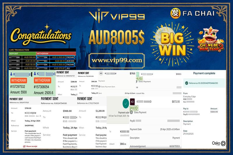 📣 Massive Win Alert at VIP99! 📣 - VIP99 - Medium