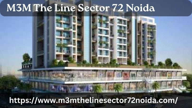 M3M The Line Sector 72 | Where Luxury Studios Meet Retail Excellence ...