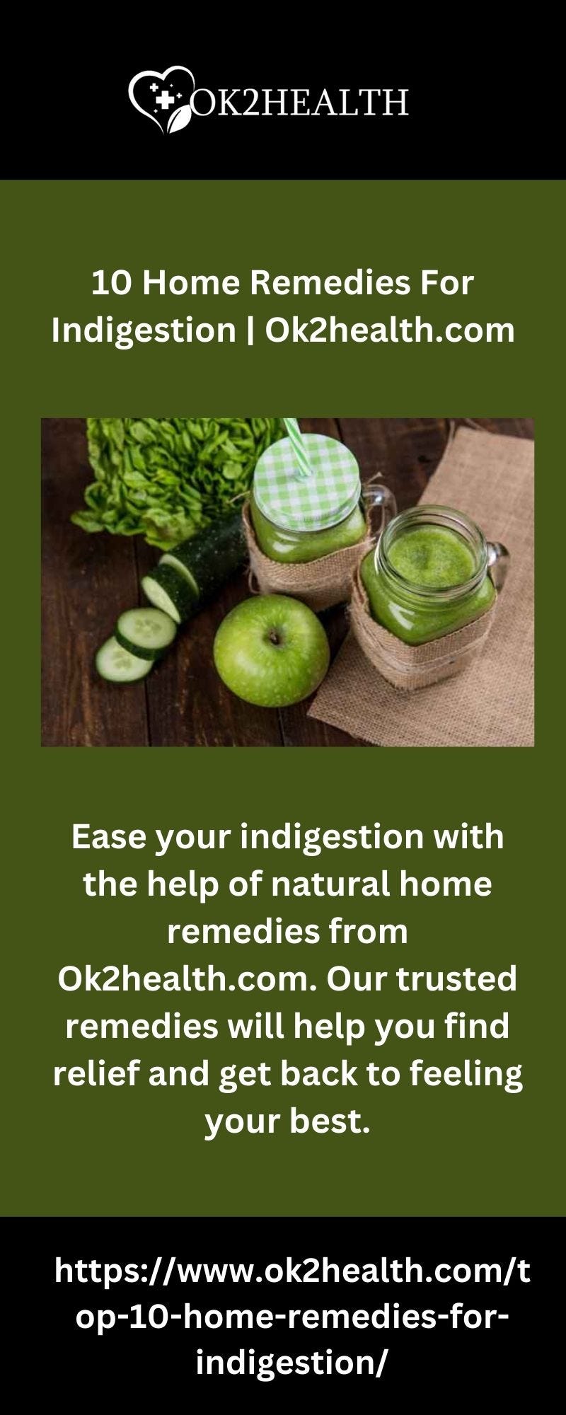 10 Home Remedies For Indigestion | Ok2health.com - Ok2health - Medium
