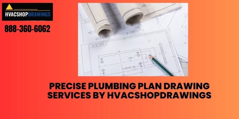 Precise Plumbing Plan Drawing Services by HVACShopDrawings - Duct Shop Drawings - Medium