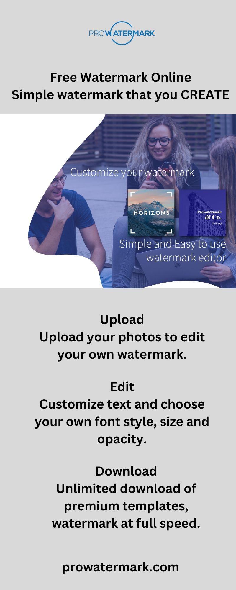 Watermark Creator Online Free | Prowatermark.com - Markprowater - Medium