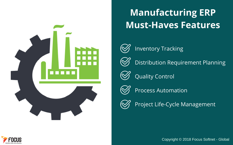 5 Key Features Your Manufacturing ERP System Must Have | by focus ...