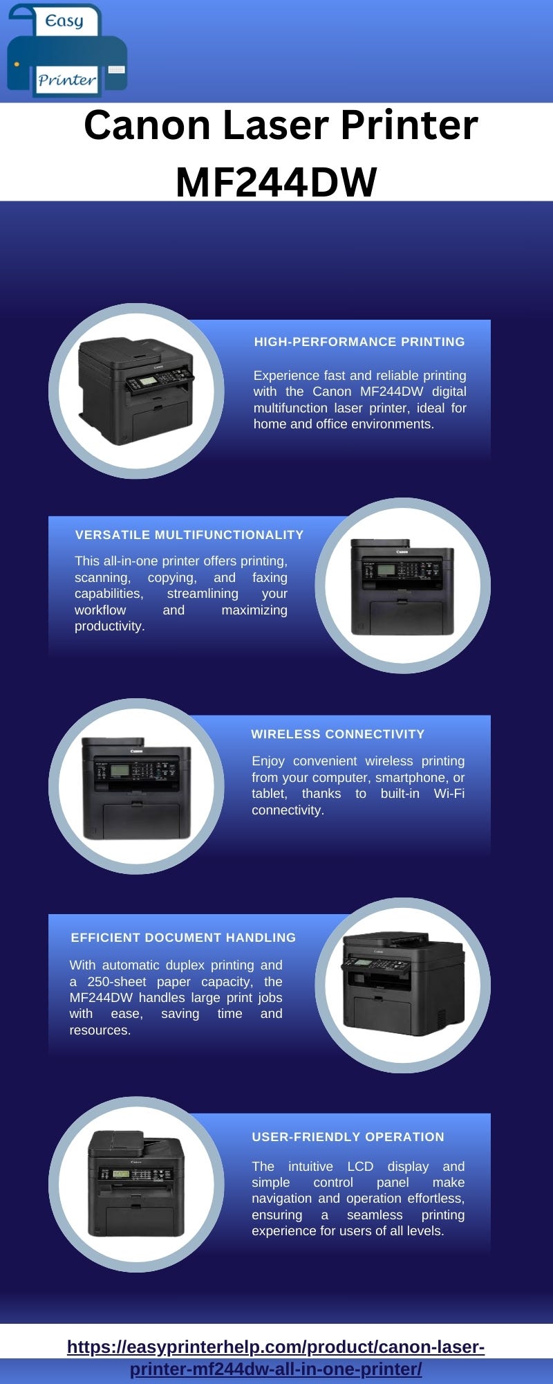 Buy Canon Laser Printer Mf244dw Digital Multifunction Laser Printer Easyprinterhelp Medium