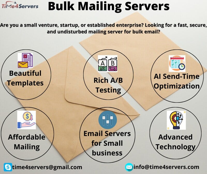 How to Send Bulk Email Campaigns in 2024 | by Time4Servers Technologies | Feb, 2024 | Medium