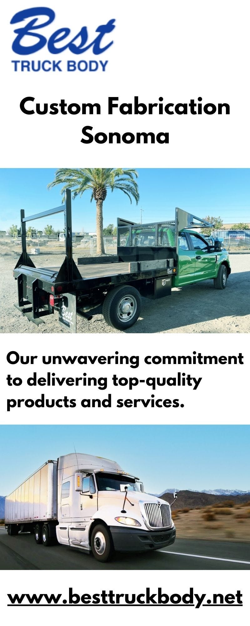 Custom Fabrication Sonoma — Best Truck Body - Besttruckbody - Medium
