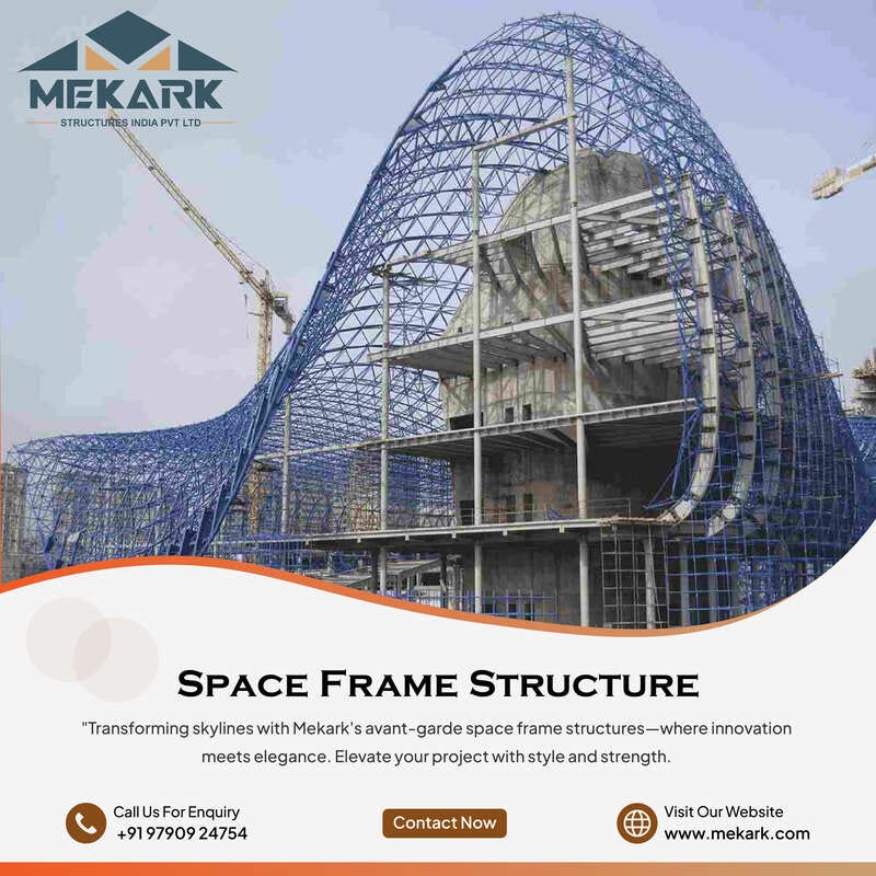 Space Frame Structure Architecture — Mekark - Mekark Industrial - Medium