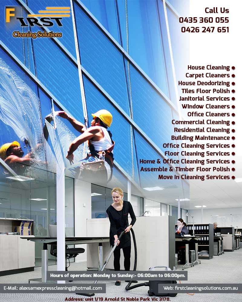 Professional Office Cleaners: Helping the Commercial Entity | by First ...