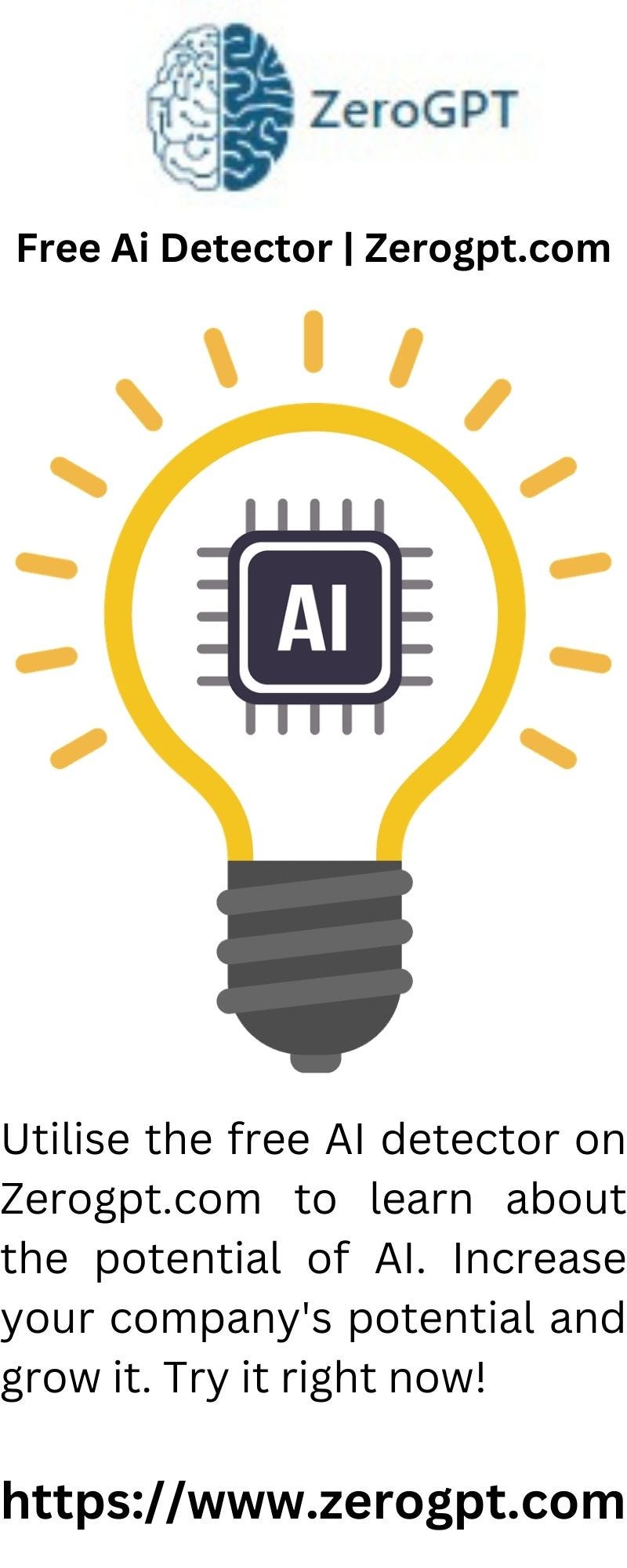 Free Ai Detector | Zerogpt.com - Zero Gpt - Medium
