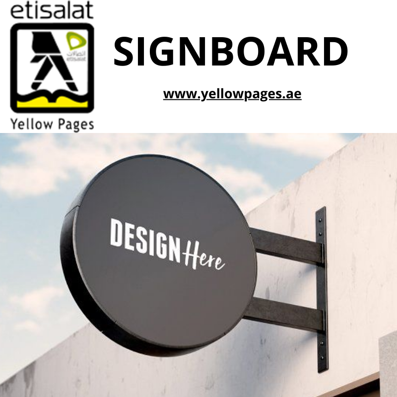 List of Signboard Companies in UAE - aliaa seikh - Medium