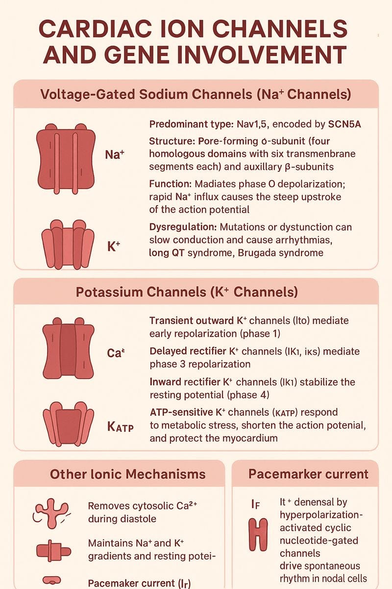 Cardiac Ion Channels and Gene Involvement in Arrhythmias and Heart ...