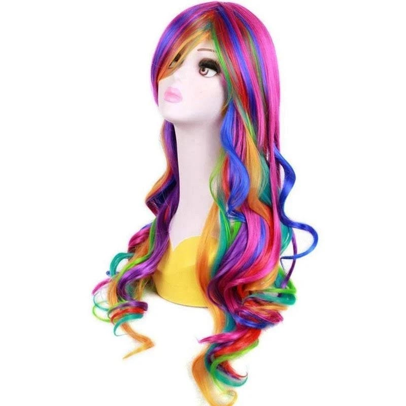 Rainbow Wigs. Step into a world of vibrant colors and… | by Kylie ...