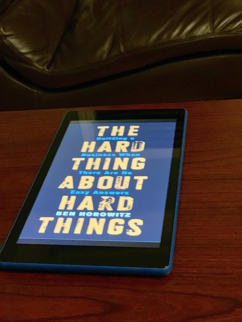 The Hard thing about Hard Things: Micro Review | by Vivek Gupta | Medium