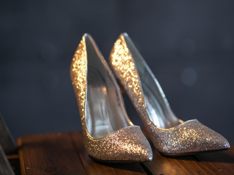 Designer Gold Heels For Women On Sale In Solihull | by Monkey Shu | Nov ...