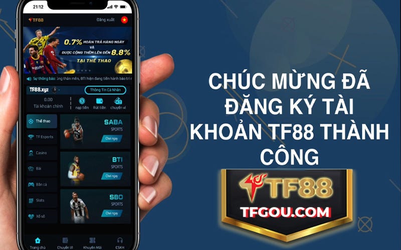 🌟FT88 — HƯỚNG DẪN ĐĂNG KÝ TF88 CHI TIẾT TỪNG BƯỚC🌟 - nhacaiitf88 - Medium