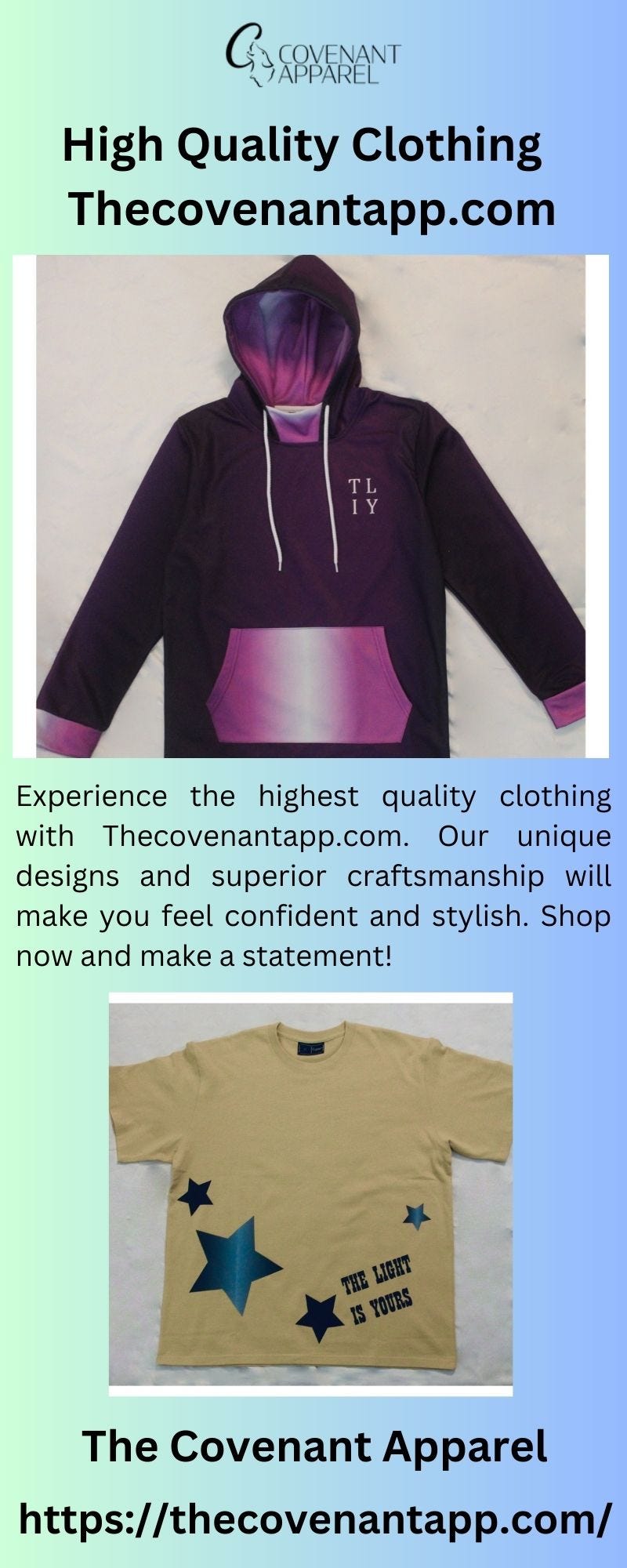 High Quality Clothing Thecovenantapp.com - The Covenant Apparel - Medium