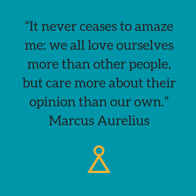 So what is it, them, or me?. Marcus Aurelius, in his book… | by Herman ...