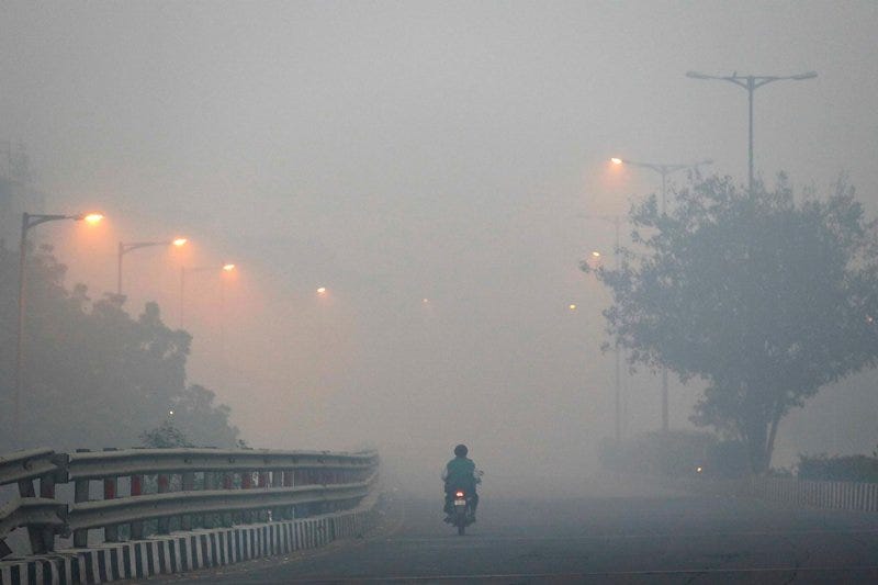 Choking. Taking stock of the Diwali Aftermath | by Rishabh Gupta | The ...