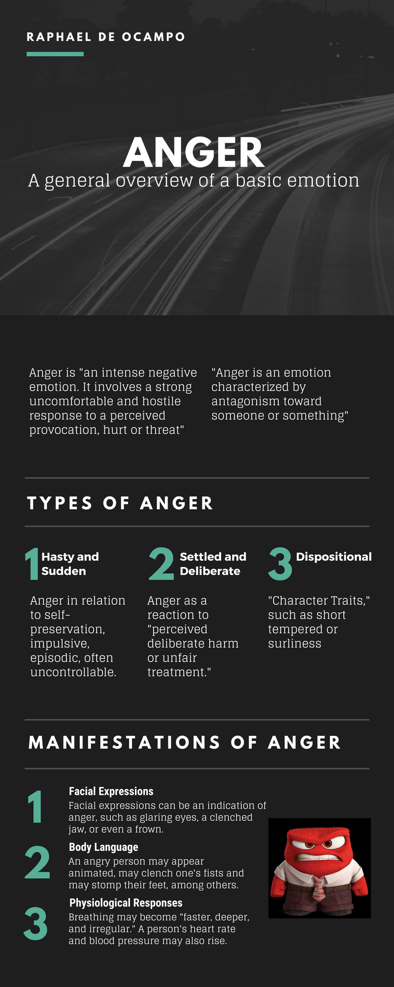 Basic Emotion Infographic. References: | by RAPHAEL GIOVANNI DE OCAMPO ...