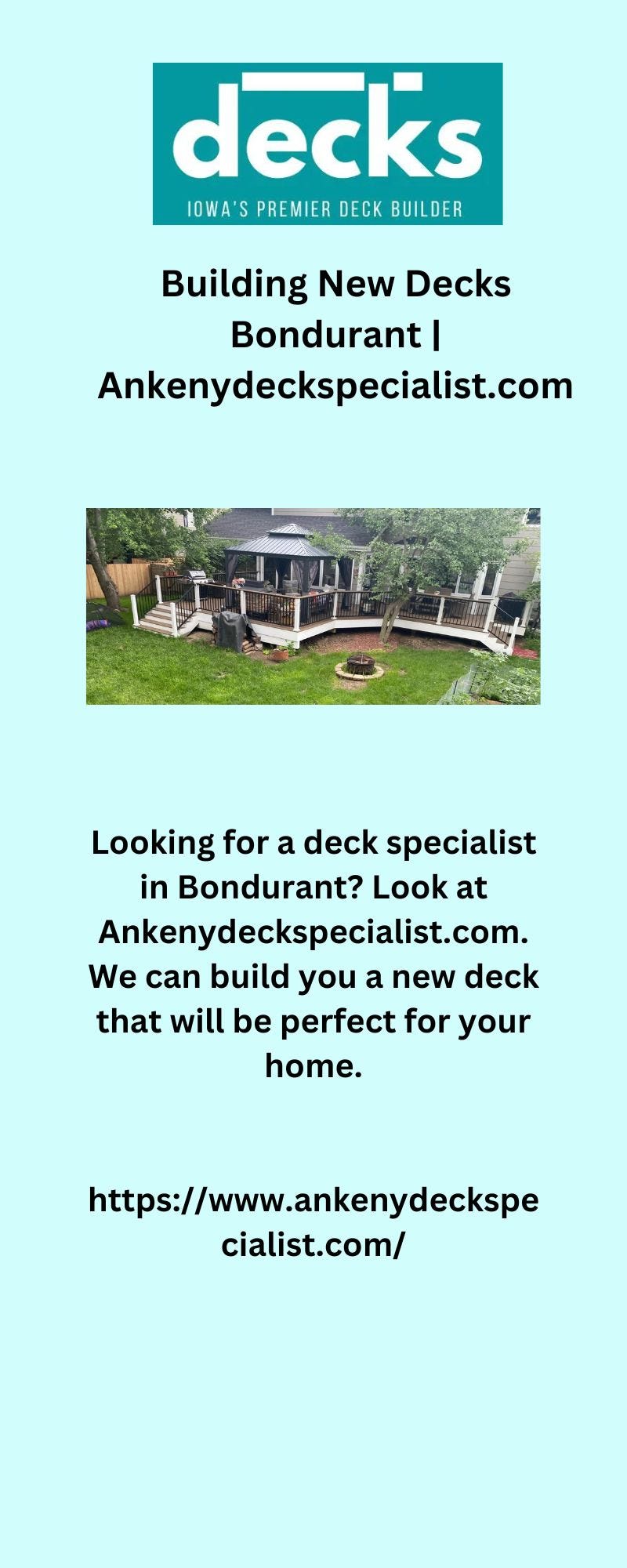 Building New Decks Bondurant | Ankenydeckspecialist.com - Ankeny Deck Specialist - Medium