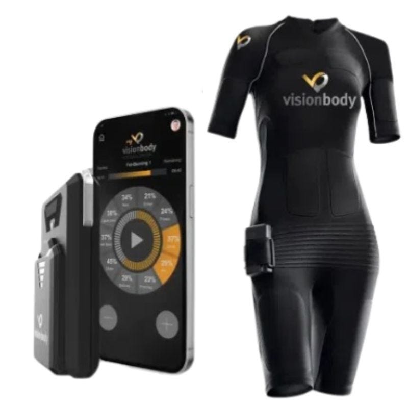 Experience the Excellence of Wireless EMS Suit - VisionBody - Medium