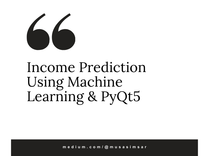 Developing An Income Prediction Application In Python Using Machine Learning Algorithms And 8442