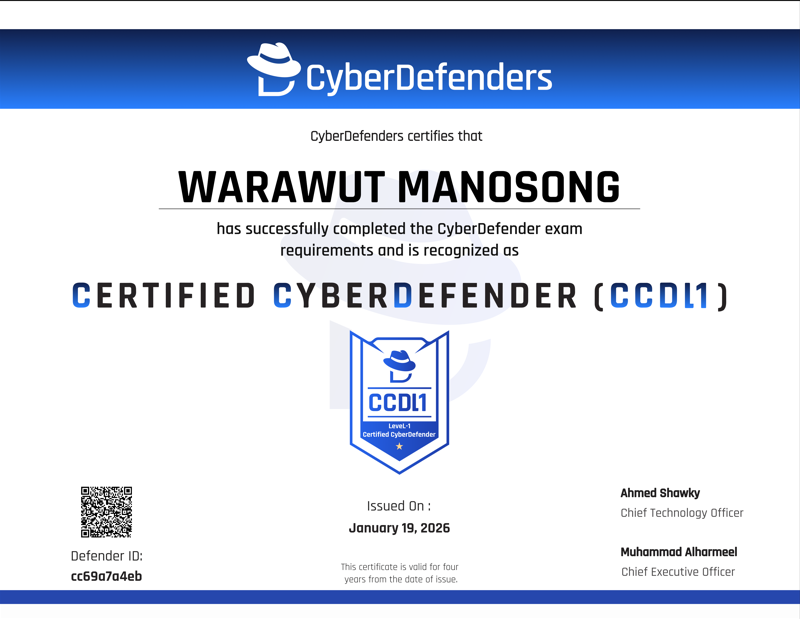 CCDL1 (Certified CyberDefender Level 1 Certification) Review | by ...